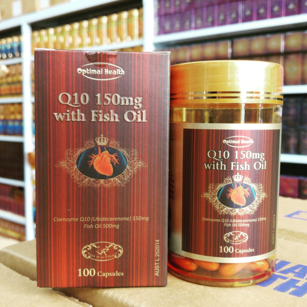 Optimal Health Q10 with Fish Oil TGA GMP Heart Health Australia ...